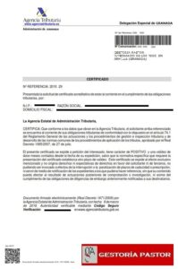 Certificado de Agencia Tributaria: guía completa sobre documentos - Certificadosweb